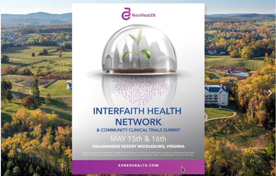 Interfaith Health Network Summit | E3 NexHealth